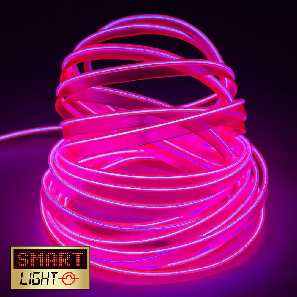 PINK Sewable/Weltable Electroluminescent (EL) Wire